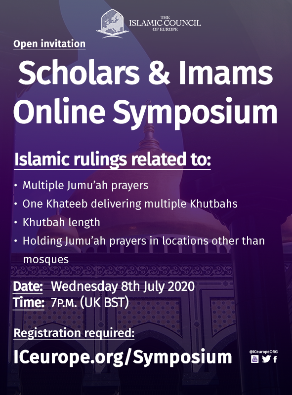 Scholars & Imams Online Symposium | The Islamic Council of Europe
